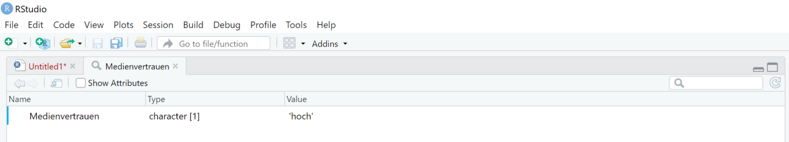 Wie funktioniert RStudio? – Datenanalyse mit R