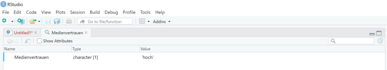Wie funktioniert RStudio? – Datenanalyse mit R