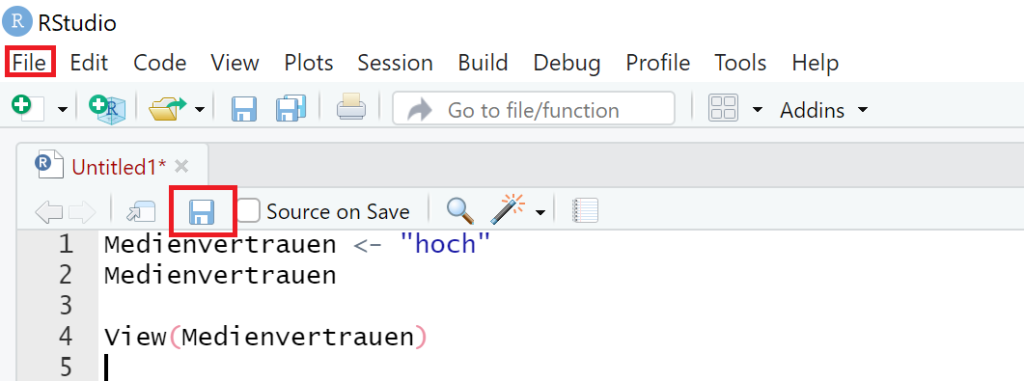 Wie funktioniert RStudio? – Datenanalyse mit R