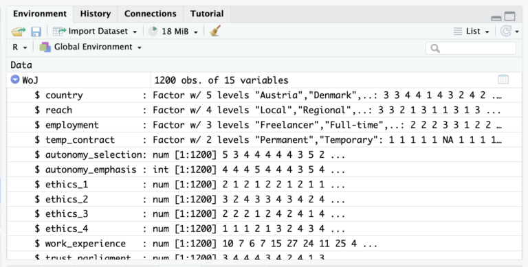 Datentypen in R – Datenanalyse mit R